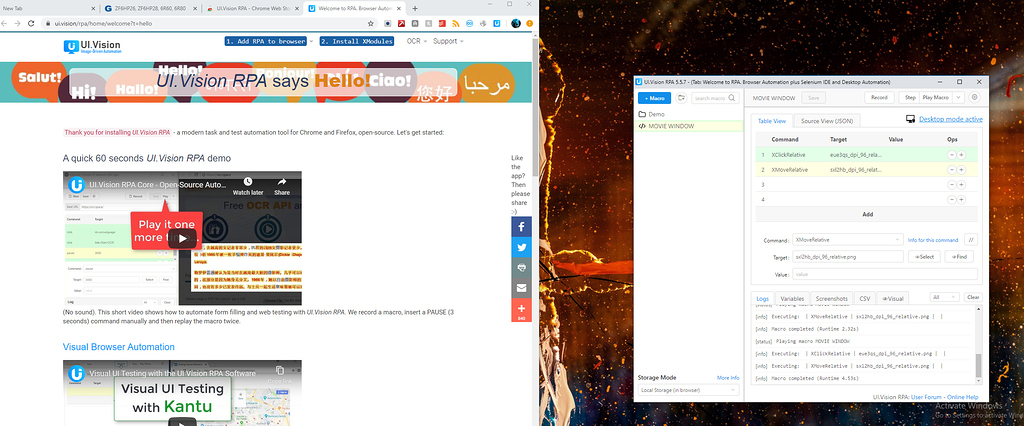 How to click and drag in RPA - Ui.Vision - Ui.Vision, AI & OCR ...